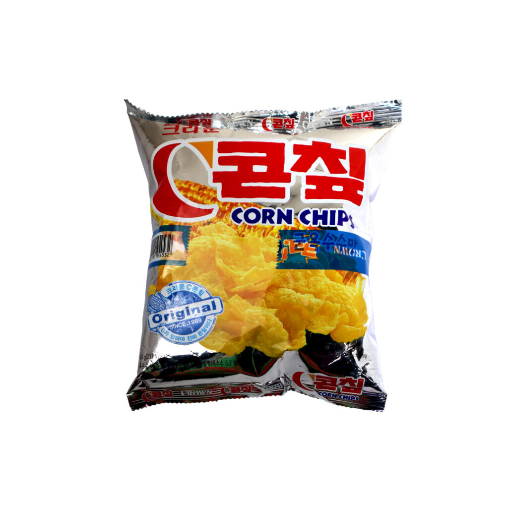 Crown Corn Salty Seasoning & Crispy Chips - Original 44 g